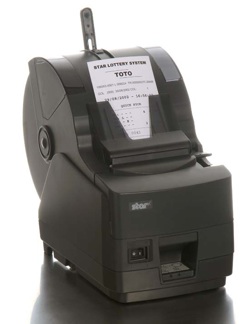 TSP1000 Series - Low Cost Thermal Printer with Receipt/Ticket Stacker ...