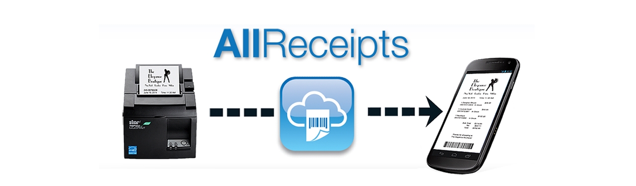AllReceipts Digital Receipt Solution | Star Micronics POS Printers ...